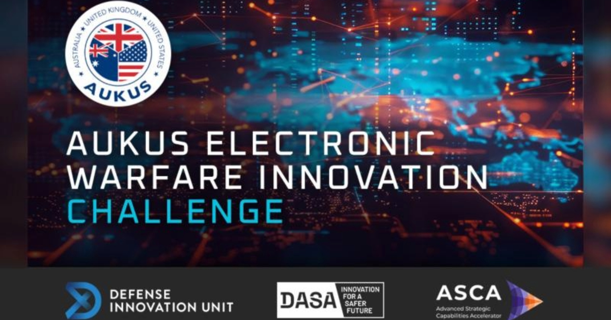 DIU Partners with AUKUS Pillar II for International Prize Challenge